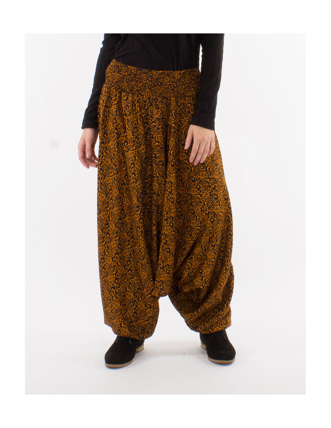 Sarouel fourche basse en viscose 3 en 1 baba cool original