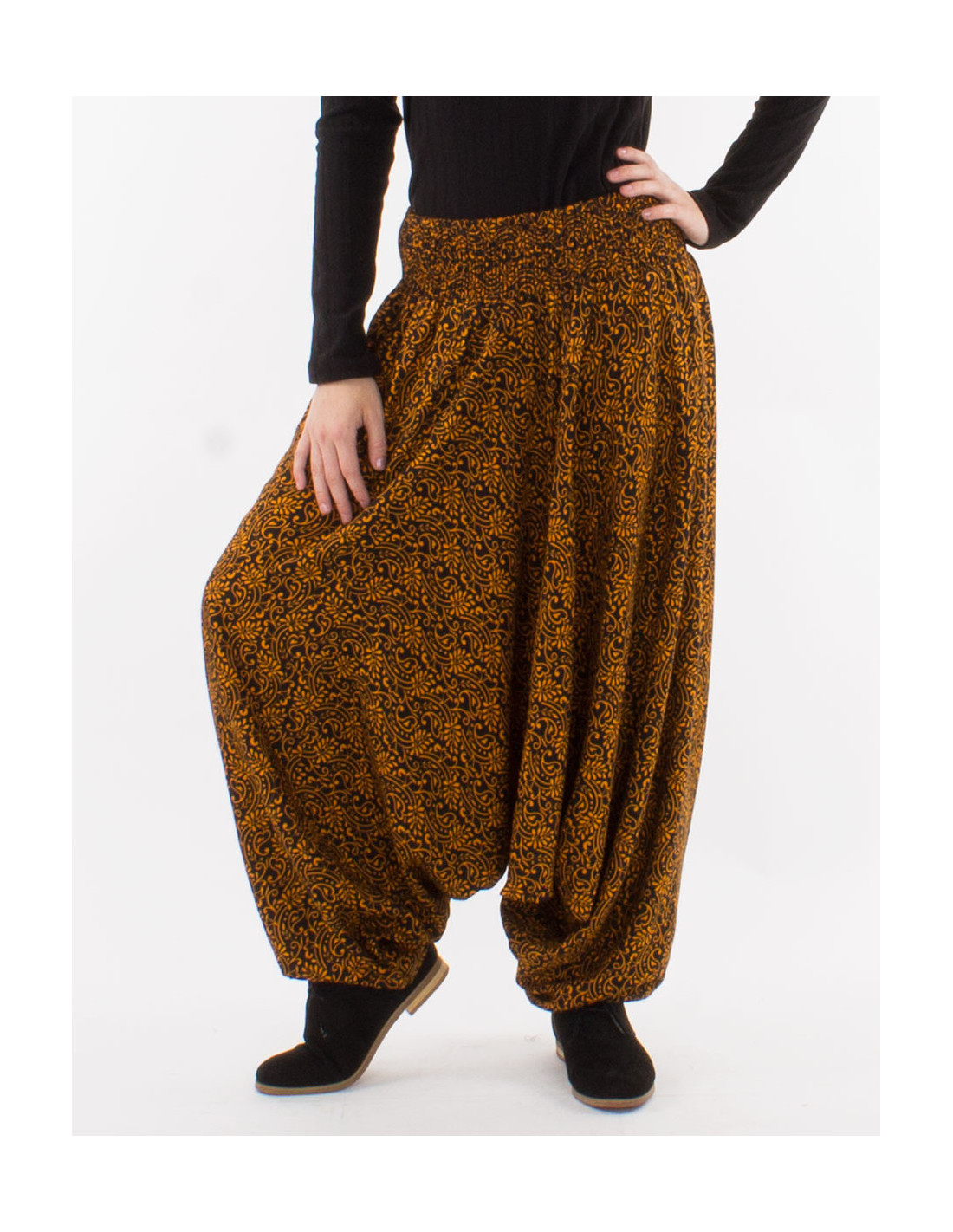 Sarouel fourche basse en viscose 3 en 1 baba cool original