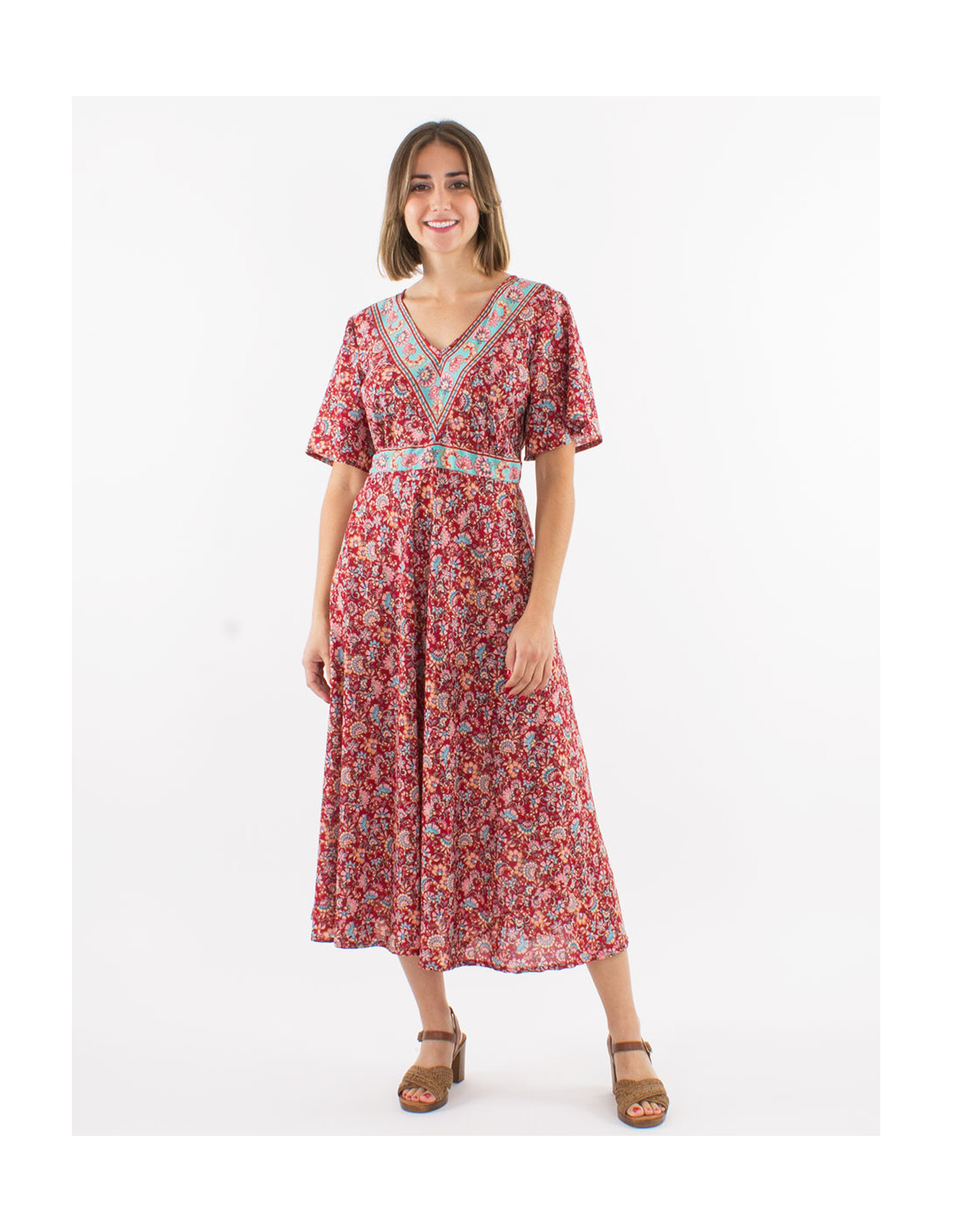Vêtements ethniques, Sarouels et Robes bohème hippie chic | Coline