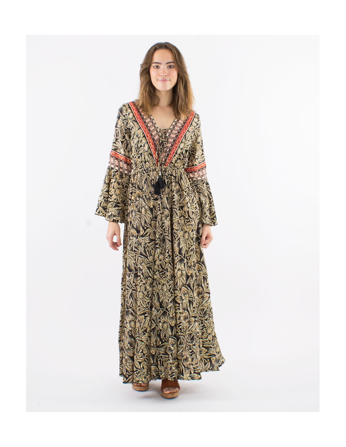 Vêtements ethniques, Sarouels et Robes bohème hippie chic | Coline