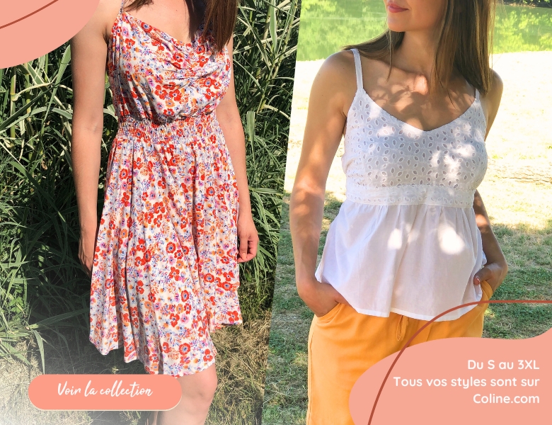 Vêtements ethniques, Sarouels et Robes bohème hippie chic | Coline